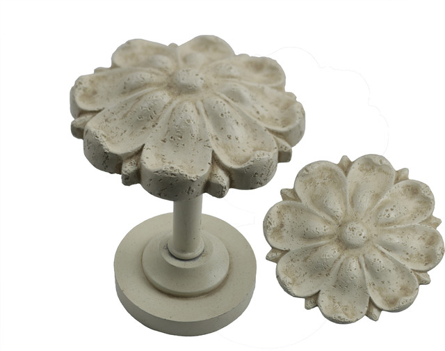 Petals Medallion Drapery Holdback, Set of 1 - Farmhouse - Window ...