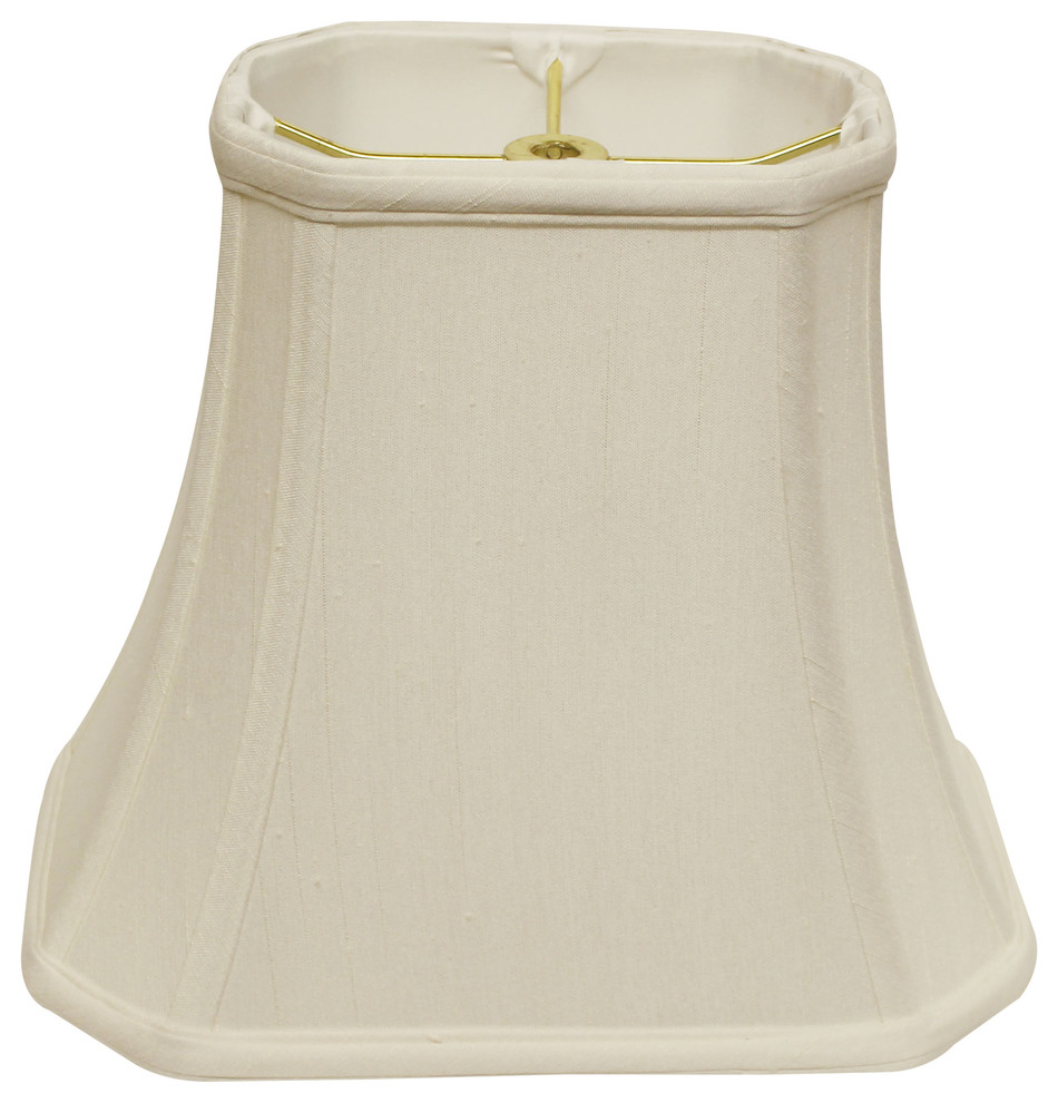 Slant Cut Corner Rectangle Bell Softback Lampshade With Washer Fitter ...