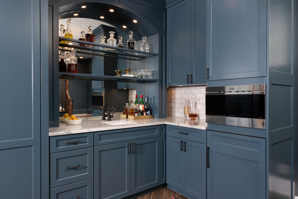 Ravenswood: Paulina - Traditional - Home Bar - Chicago - by Lugbill ...