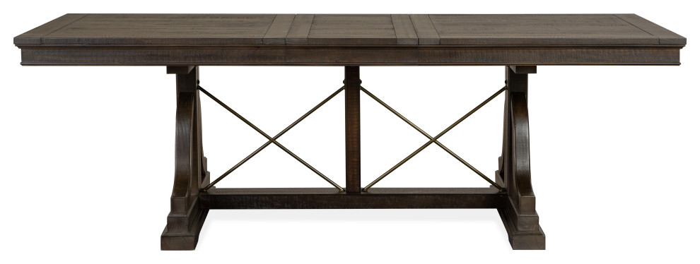 Trestle Dining Table - Rustic - Dining Tables - by Magnussen Home | Houzz