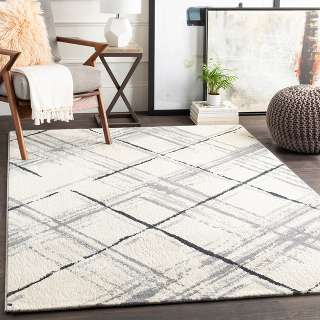 Machine Woven Apricity Area Rug APY-1021, 2' x 3' - Contemporary ...