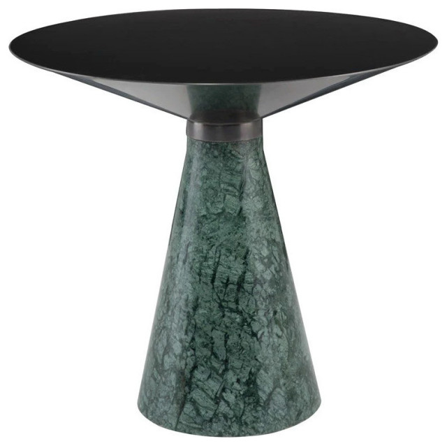 Tara Graphite Side Table - Contemporary - Side Tables And End Tables ...