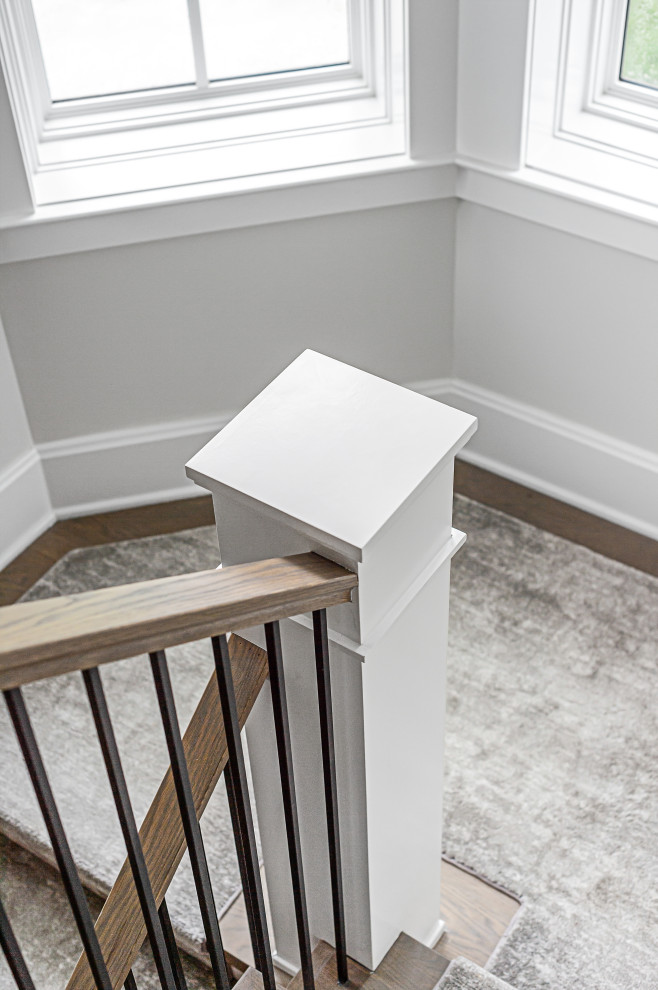 Transitional Custom Home | Nashville, TN - Transitional - Staircase ...