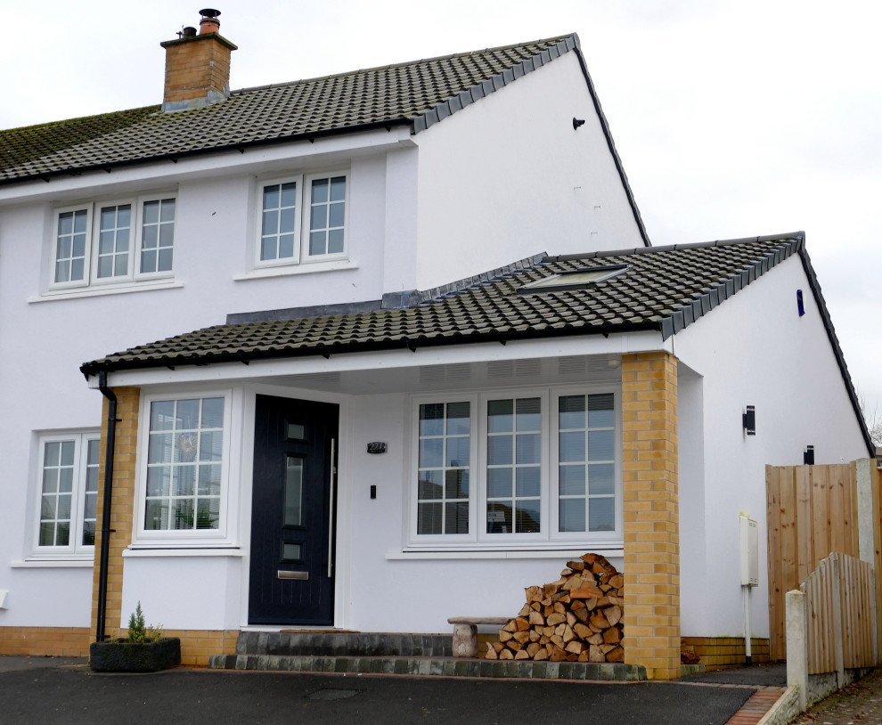 Side extension house exterior - Contemporary - House Exterior - Other ...