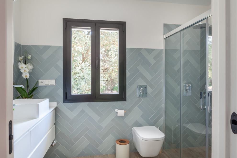 UNA CASA INSPIRADA EN EL VERDE - Contemporáneo - Cuarto de baño ...