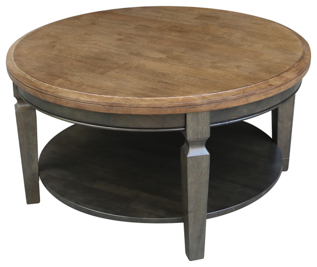 Vista Round Coffee Table - Transitional - Coffee Tables - by ...