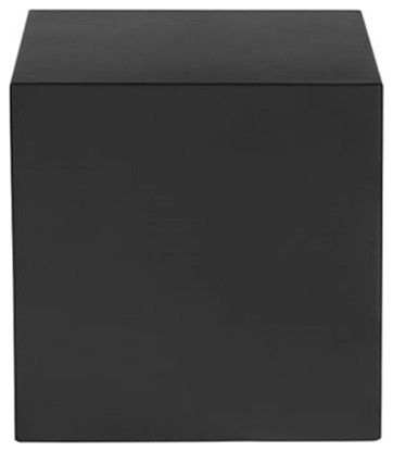 American Home Classic Spencer Small Square Modern Metal Side Table in ...