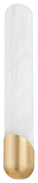 Rome LED Wall Sconce, Vintage Brass - Transitional - Wall Sconces - by ...