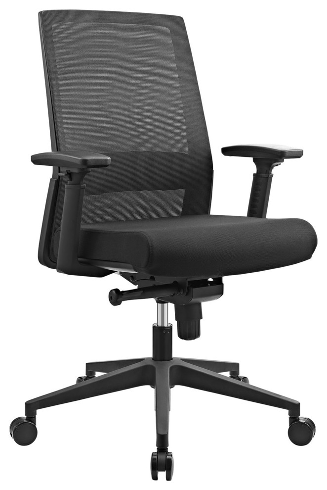 Shift Fabric Office Chair - Transitional - Office Chairs - by GwG ...