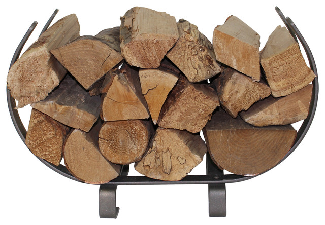 U-Shaped Log Rack, Small - Industrial - Firewood Racks - by Enclume | Houzz
