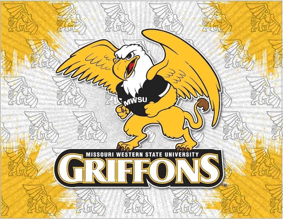 Missouri Western State Logo Canvas, 20"x15" - Eclectic - Prints And ...