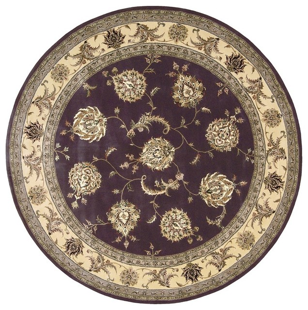 Nourison 2000 Lavender Area Rug, 4'x4', 4' x 4' - Traditional - Area ...