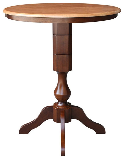 International Concepts Extendable Bar Table in Cinnamon - Traditional ...