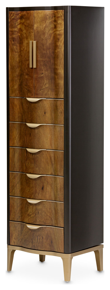 Malibu Crest Swivel Lingerie Chest - Crotch Mahogany - Contemporary ...