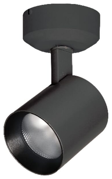 Black LED Spot Light from the Lucio Collection, 4.500 - Transitional ...