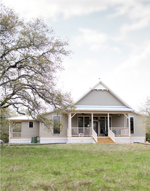 Burton - Country Gables - Country - Exterior - Houston - by Round Top ...