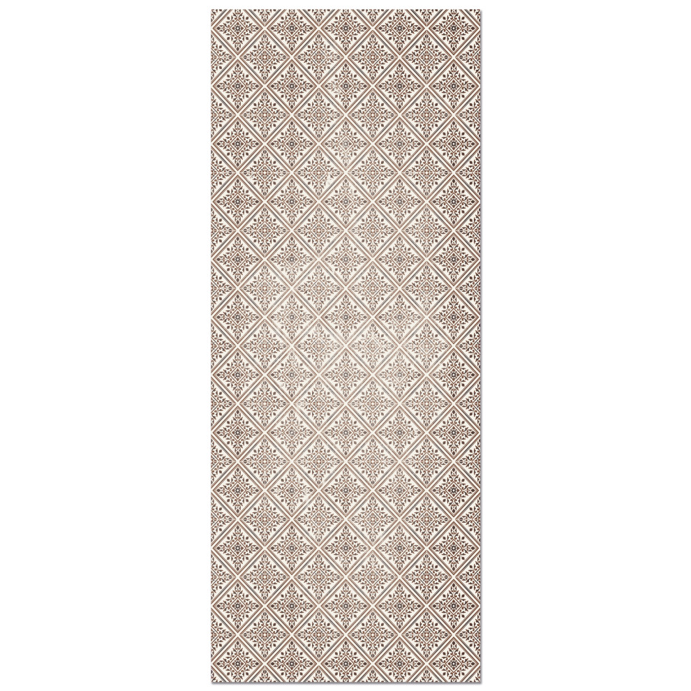 Mosaic Tile Decorative Vinyl Floor Mat, 2' x 5' - Contemporary ...