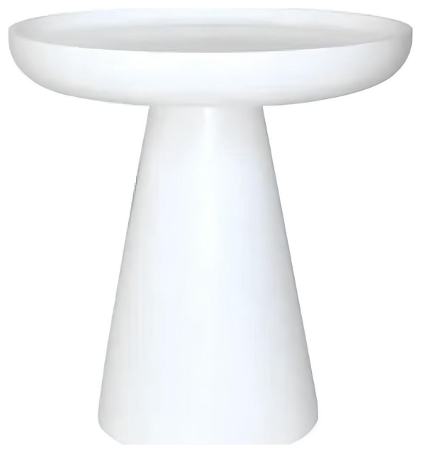 Aria Resin Side Table - Transitional - Side Tables And End Tables - by ...