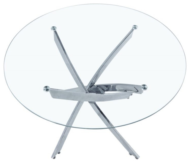 Glass Star Dining Table, 48'' - Contemporary - Dining Tables - by AFB ...