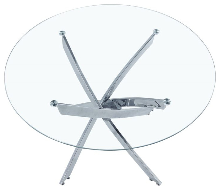 Glass Star Dining Table - Contemporary - Dining Tables - by AFB Decor ...