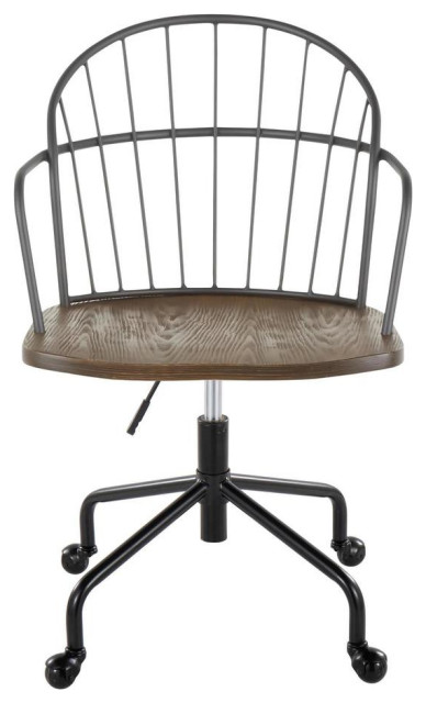 Riley Adjustable Office Chair - Contemporary - Office Chairs - by Bison ...