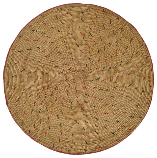 Nigerian Hassau Basket Cover - Tropical - Baskets - by Design Mix ...
