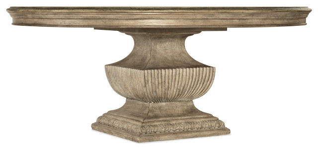 Castella 72" Round Urn Table - French Country - Dining Tables - by ...