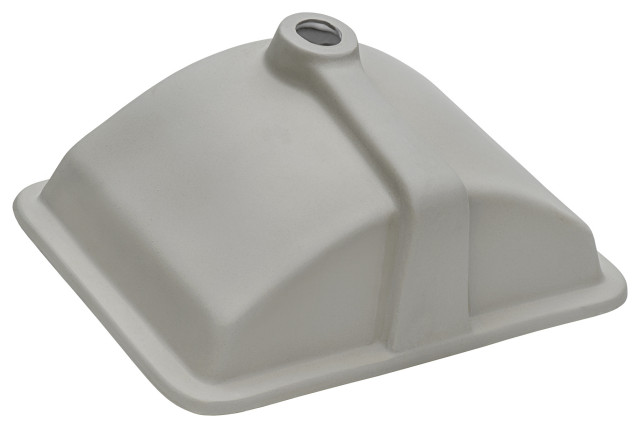 Ruvati 21 x 14 inch Undermount Bathroom Vanity Sink White Rectangular ...