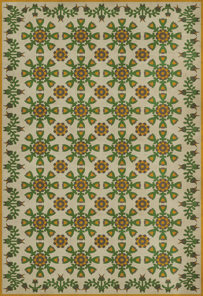 Williamsburg - Needlework - Rebecca’s Remnants 96x140 Vintage Vinyl ...