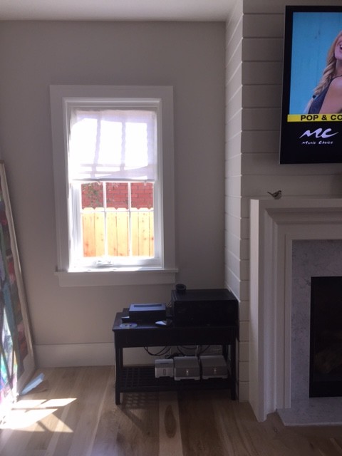 Built ins around window