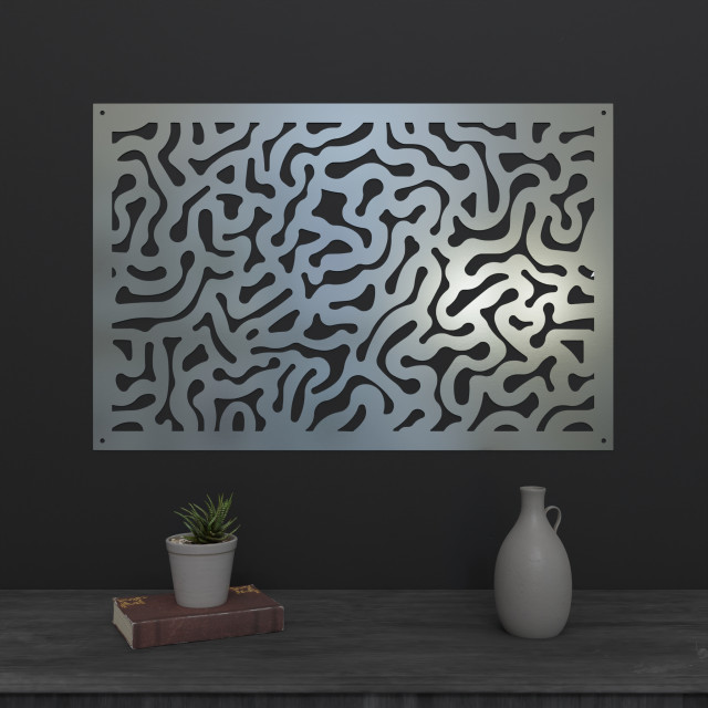 Metal Wall Art, Maze - Contemporary - Metal Wall Art - by Strata ...