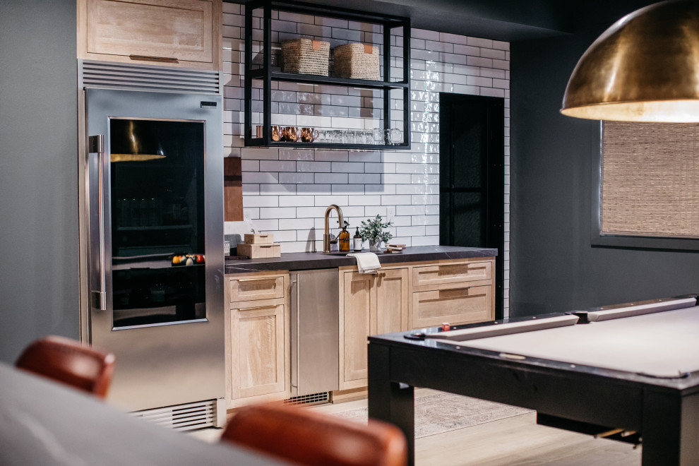 Joelle Elaine Home Design x Amethyst Home - Beach Style - Kitchen ...