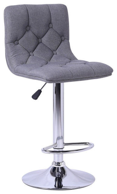 Alan Adjustable Stool - Contemporary - Bar Stools And Counter Stools ...