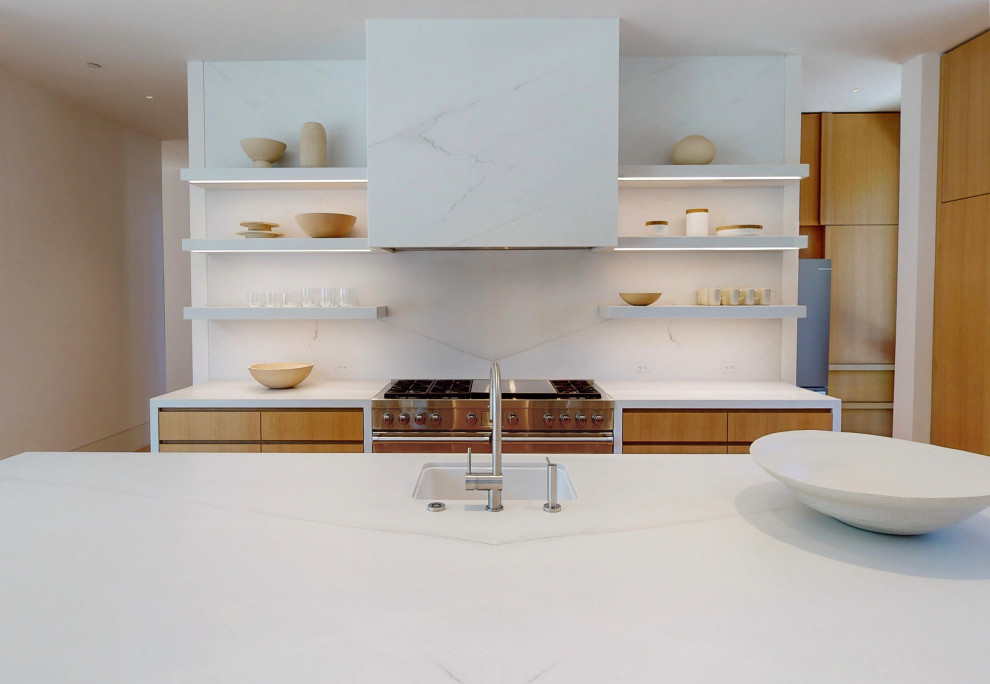 PL233 (Atherton) - Modern - Kitchen - San Francisco - by Serra Tile ...