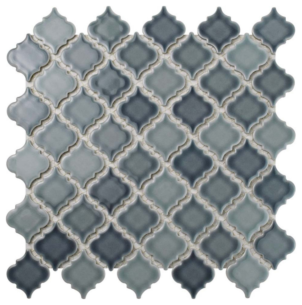 Hudson Tangier Mosaic Floor and Wall Tile, Stillwater, Sample ...