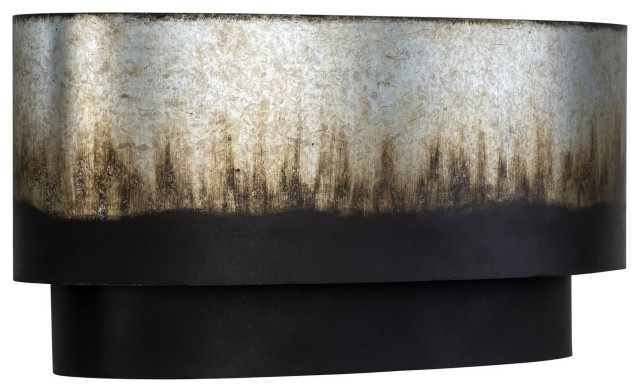 Cannery 2-Light Sconce Ombre Galvanized - Industrial - Wall Sconces ...