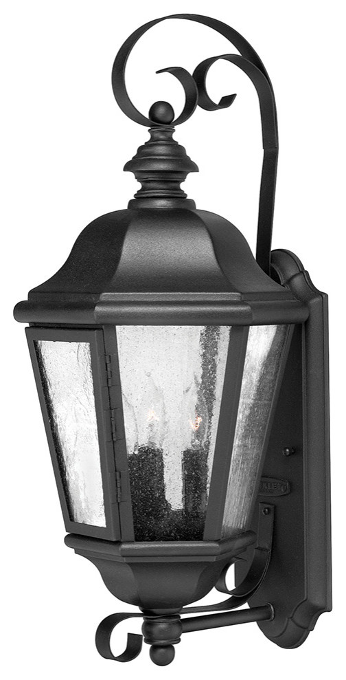 Hinkley Edgewater 1670-Ll Large Wall Mount Lantern - Traditional - Outdoor Wall Lights And ...