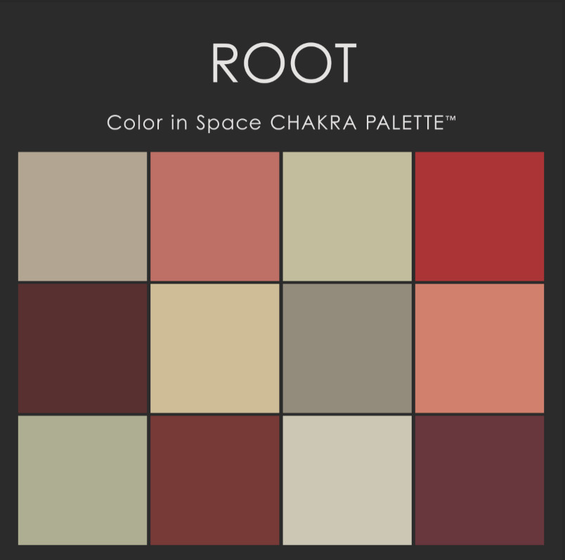 Color in Space Root Chakra Paint Color Palette™ - Craftsman - Paint ...