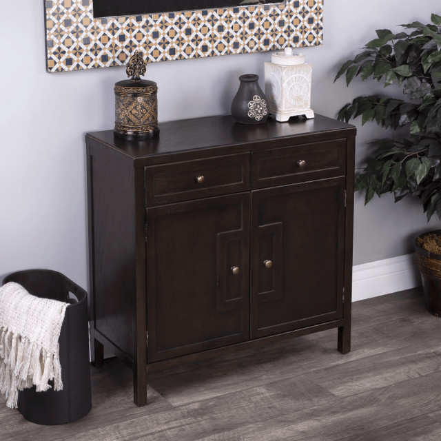 Imperial Coffee Console Cabinet - Transitional - Accent Chests And ...