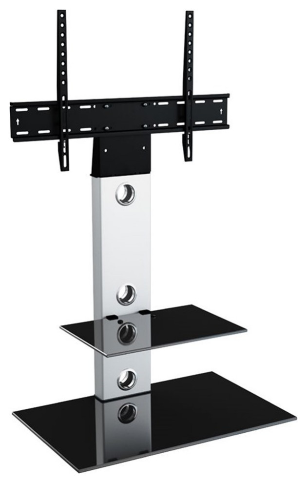 AVF Steel Lesina TV Stand with TV Mount Column for 32" to 65" TV in ...