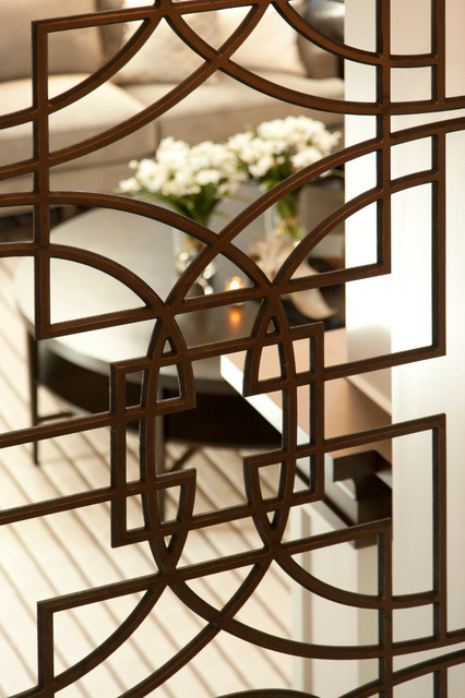 Wrought Iron Room Divider: Robeson Design - Transitional - San Diego ...