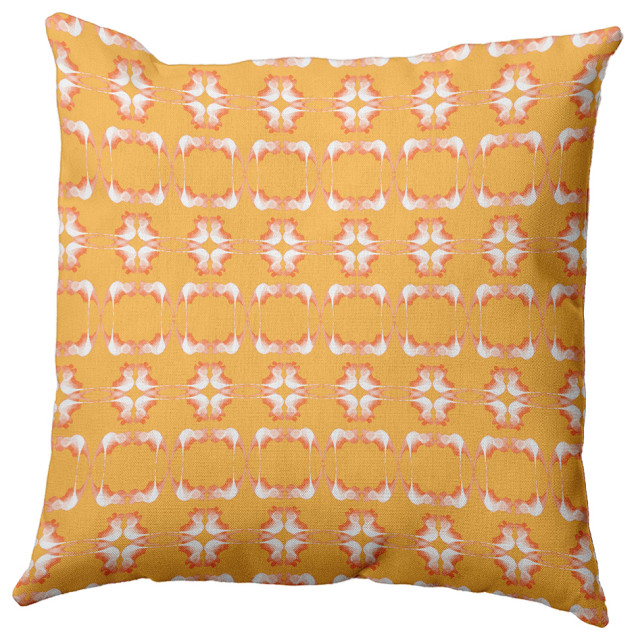 Summer Picnic Decorative Indoor/Outdoor Pillow, 20"x20" - Contemporary ...
