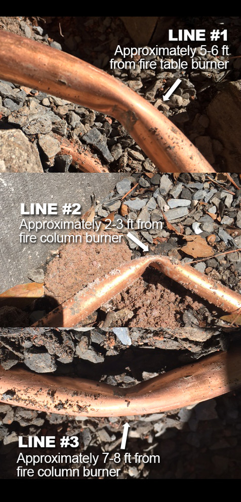 Kinked Flexible Copper Gas Lines?