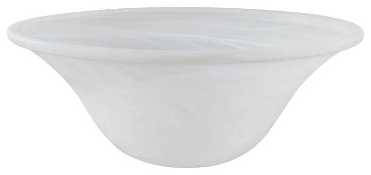 23517-11 Replacement Alabaster Torchiere Lamp Glass(42mm) Shade ...