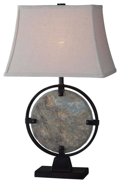 Kenroy 32226SL 1-Light Table Lamp, Suspension - Transitional - Table ...