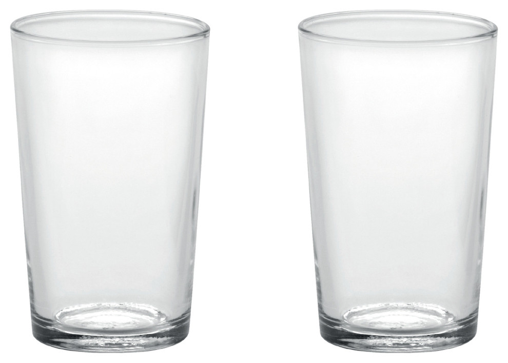 Duralex Unie Tempered Glass 19.75 Ounce Tumbler, Set of 6 ...