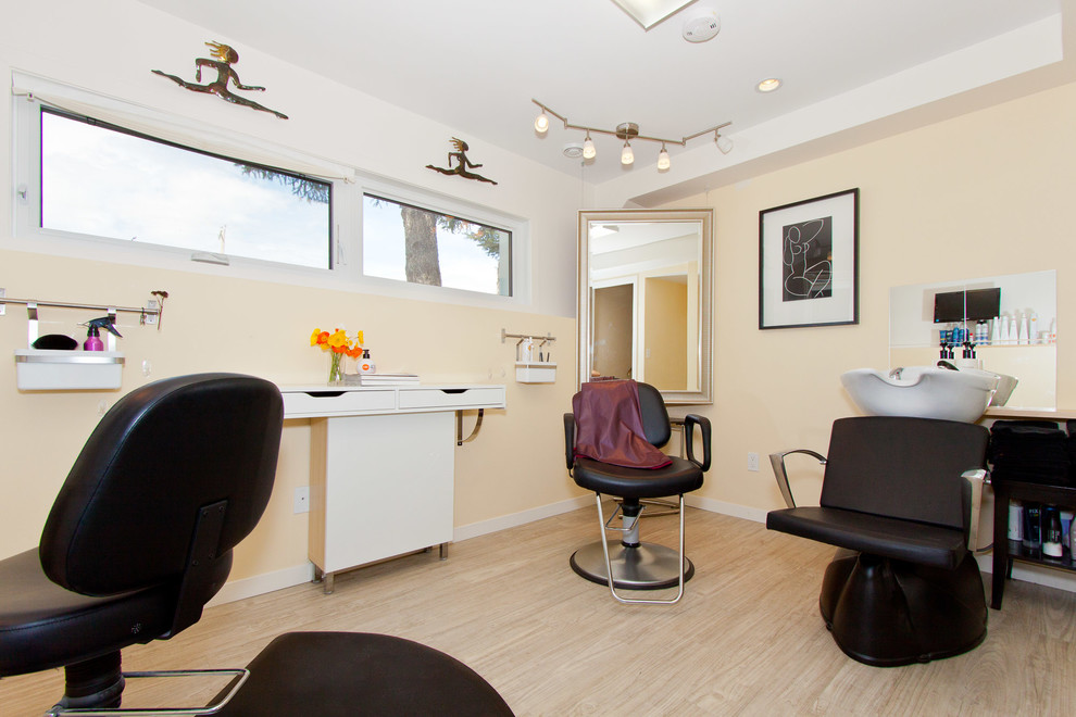 In Home Hair Salon Basement Development - Calgary - by Dependable ...