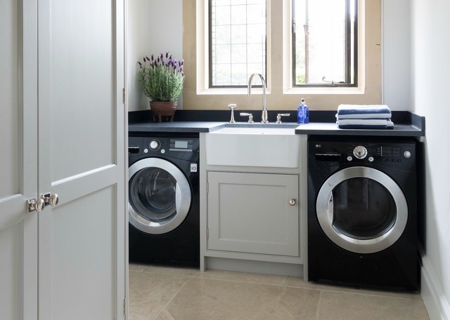 LG Washer & Dryer - Modern - Laundry Room - Boston - by Baron's Major ...