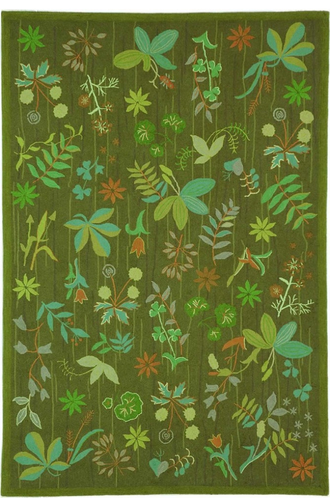 Safavieh Martha Stewart Wool Hand Crafted MSR1315A Rug, 4' Round ...