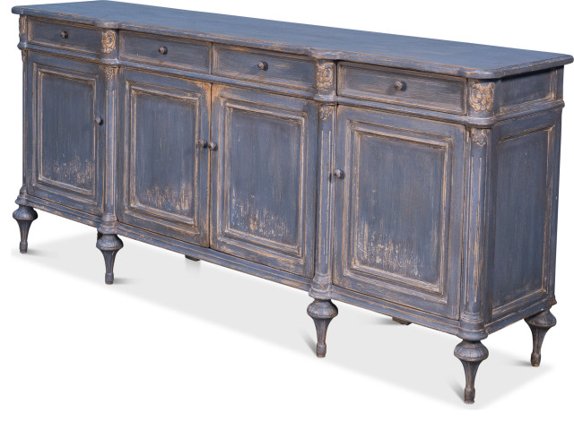 Lilac Sideboard With Highfeet - French Country - Buffets And Sideboards ...